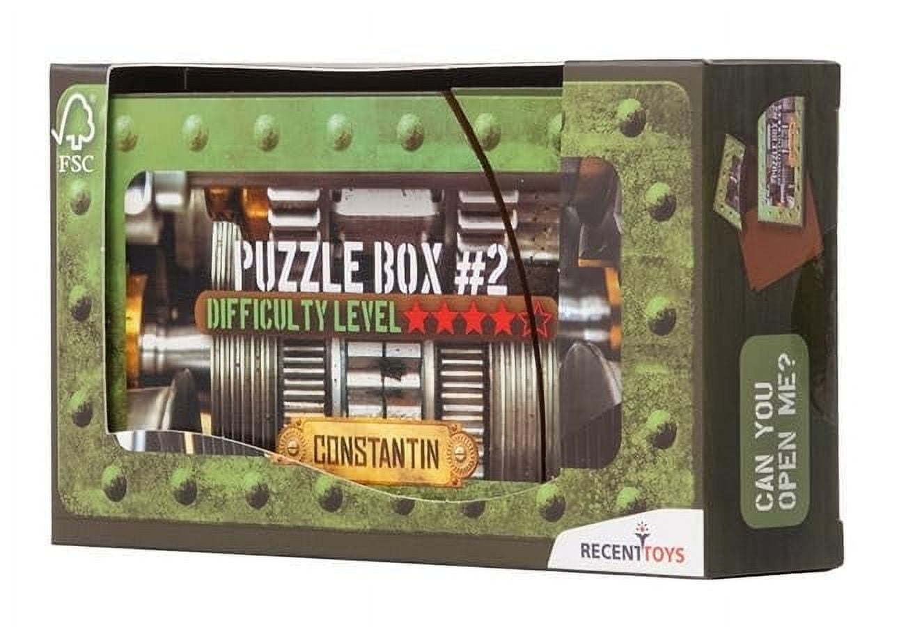 Constantin Puzzle Box #2 - Wood Brainteaser Puzzle from Recent Toys for ...