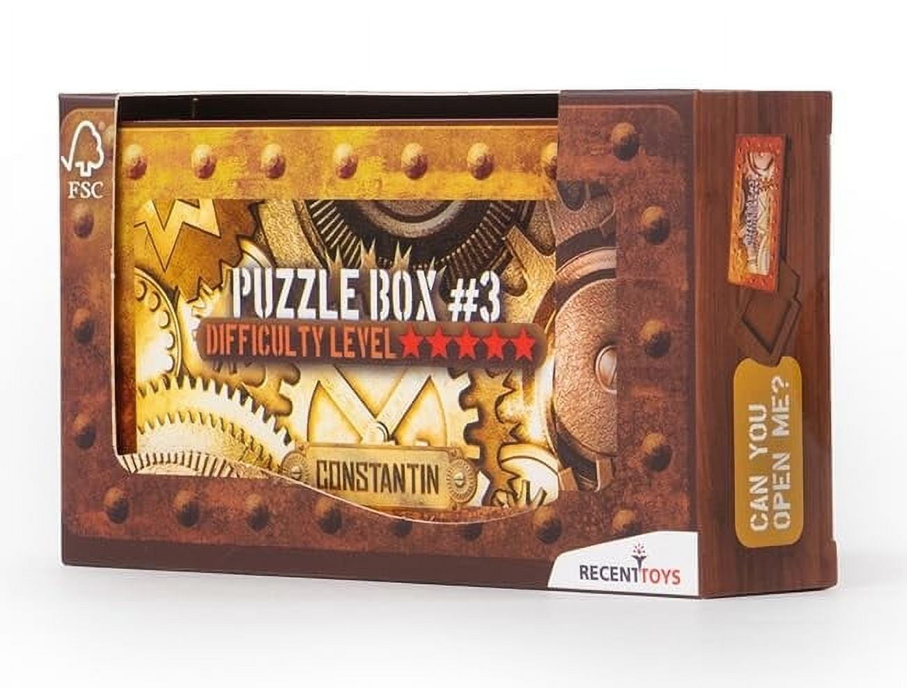 Constantin Puzzle Box #3 - Find The Hidden Compartment in This Most ...