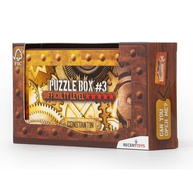 Constantin Puzzle Box #3 - Find The Hidden Compartment in This Most ...