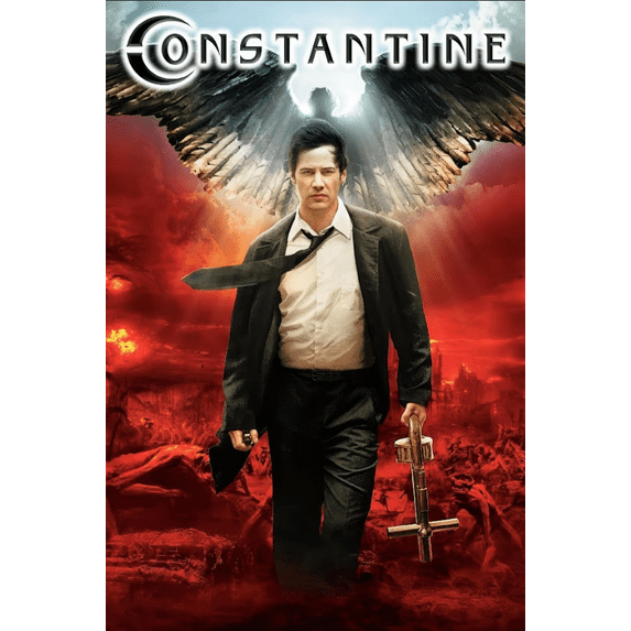 Constantine 2005 Poster 24x36 - Keanu Reeves, Supernatural Thriller ...