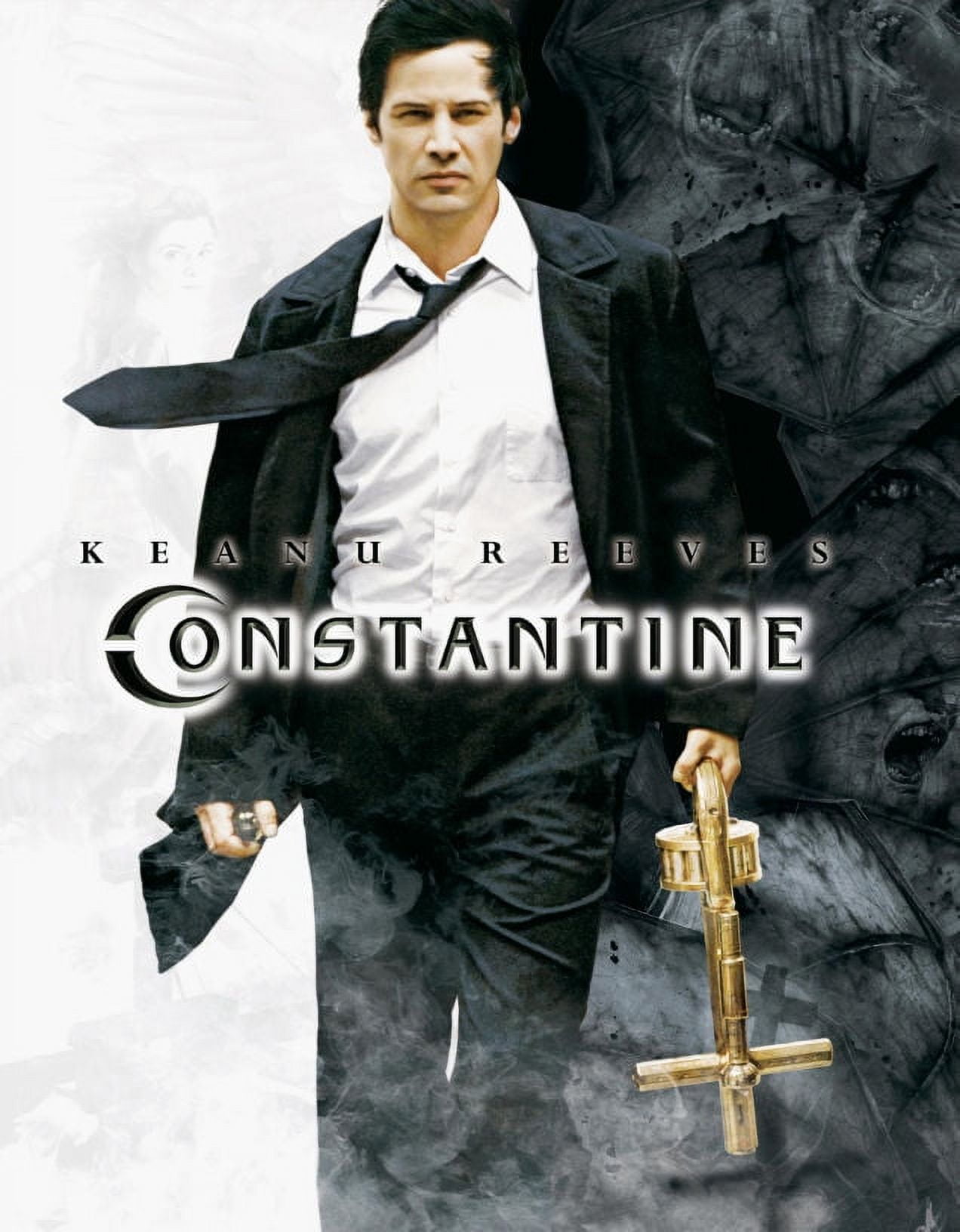 Constantine Movie poster Metal Sign 8inx 12in Art Print on Metal 8x12 ...
