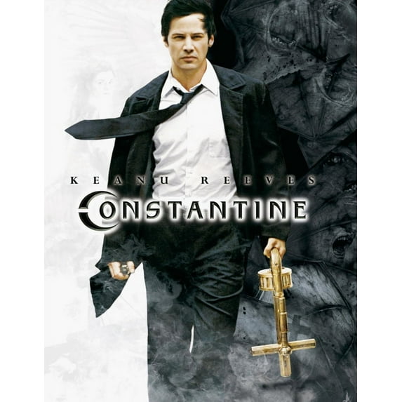 Constantine Movie poster Metal Sign 8inx 12in Art Print on Metal 8x12 ...