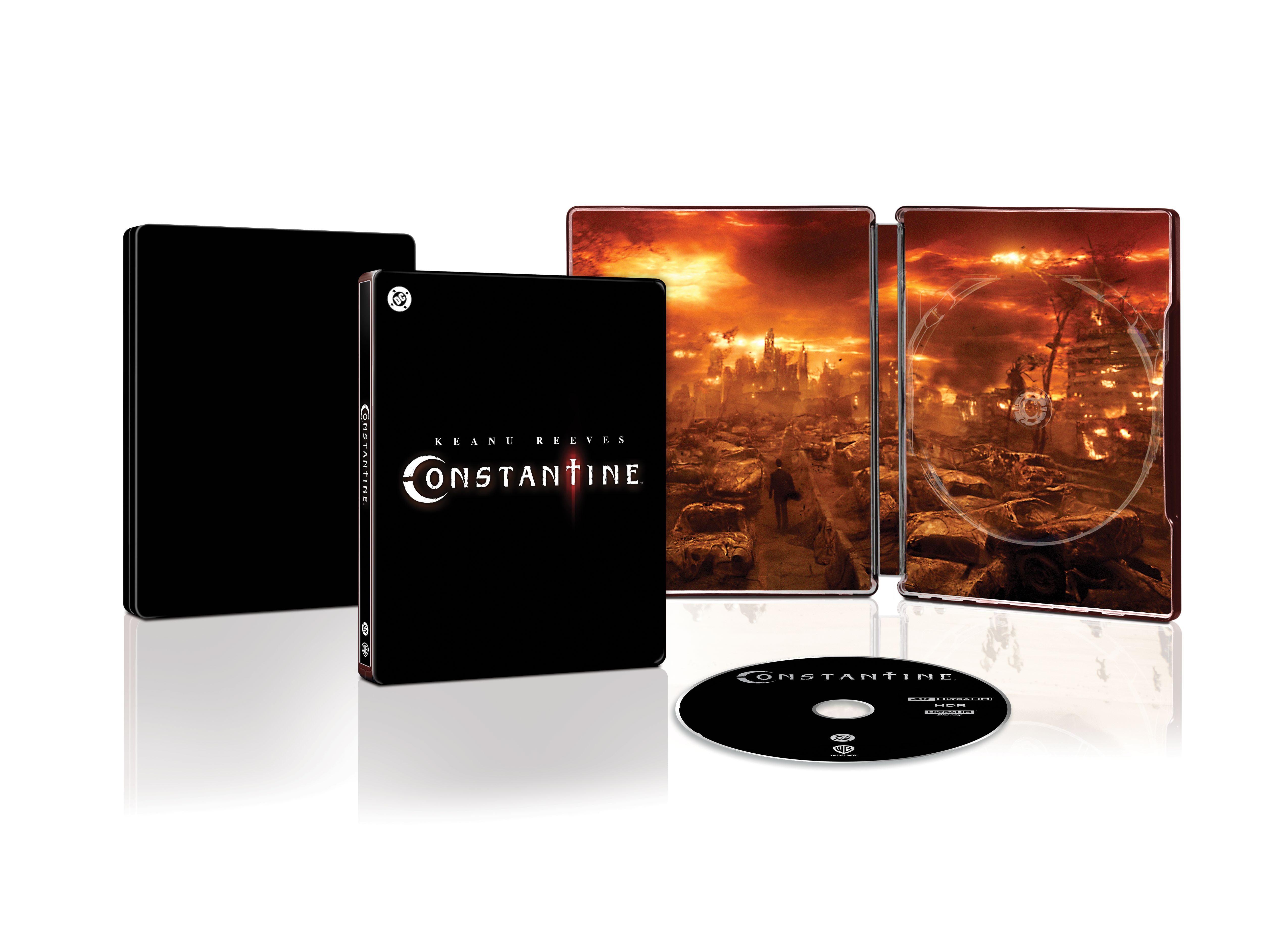 Constantine (Steelbook) (4K Ultra HD + Digital Copy), Horror, Warner Bros. - Walmart.com