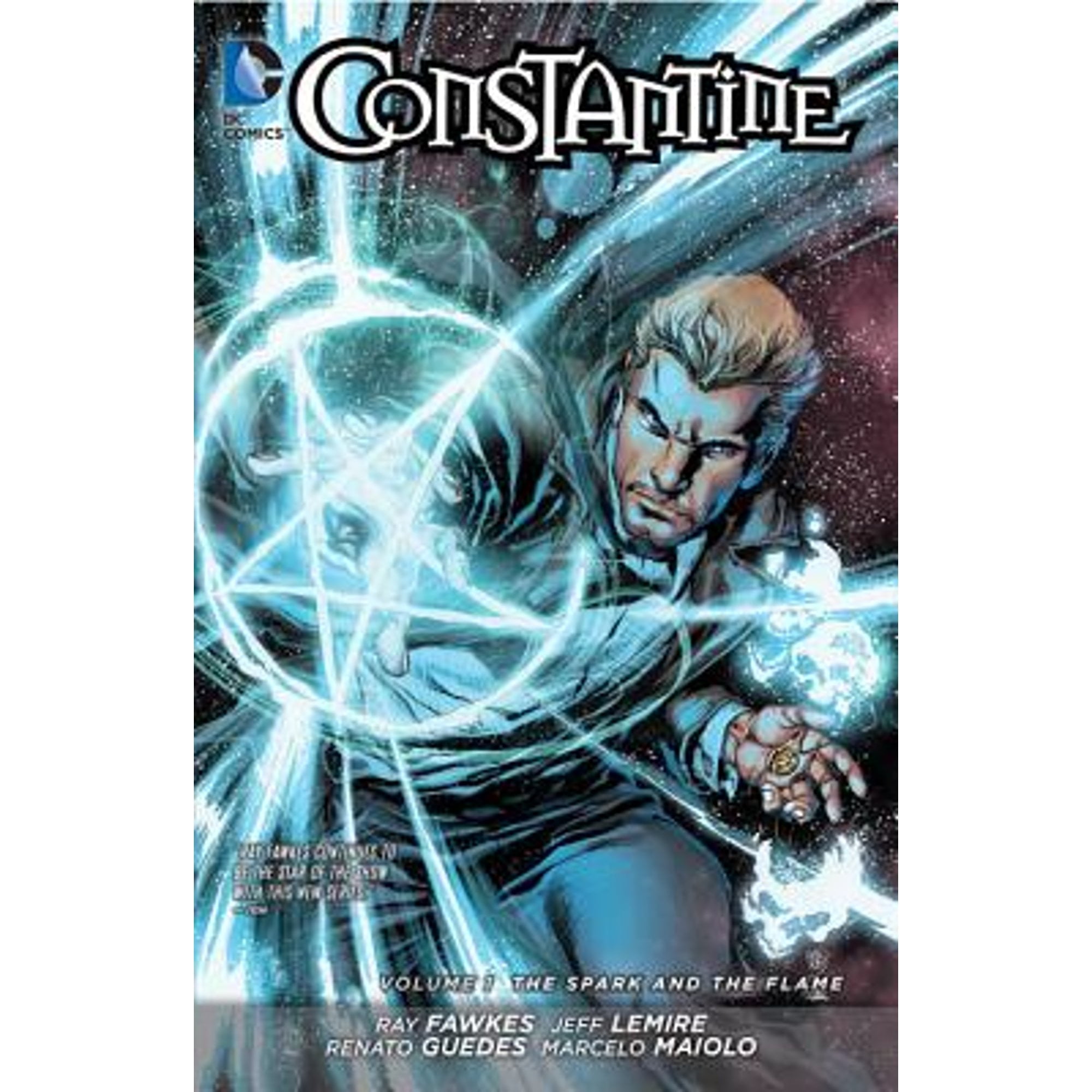 Pre-Owned Constantine Vol. 1: The Spark and the Flame (The New 52) (Paperback) by Jeff Lemire ...