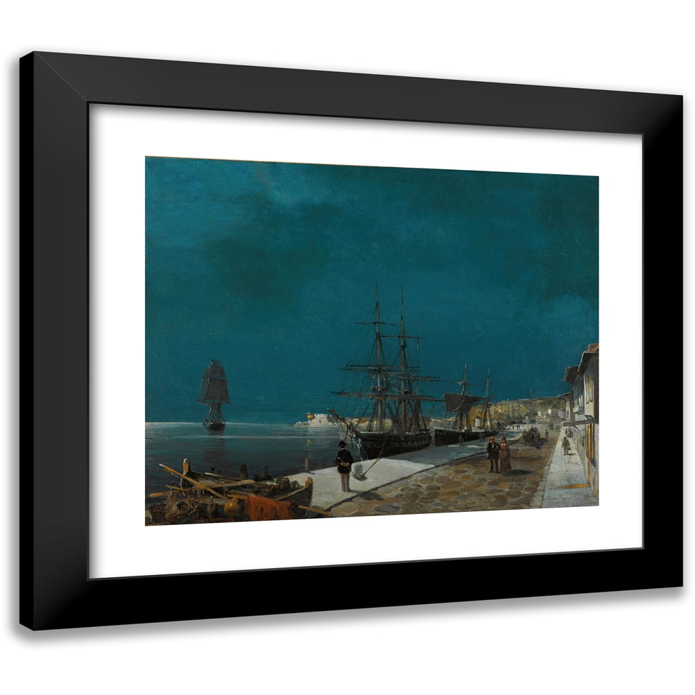 Constantinos Volanakis 18x15 Black Modern Framed Museum Art Print ...