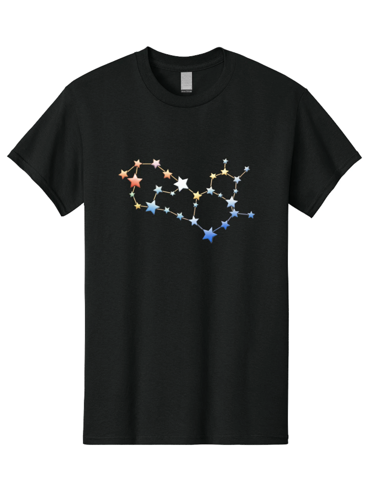 Constellation-1 Mens Graphic Tee, 100% Cotton, Casual Summer Wear ...