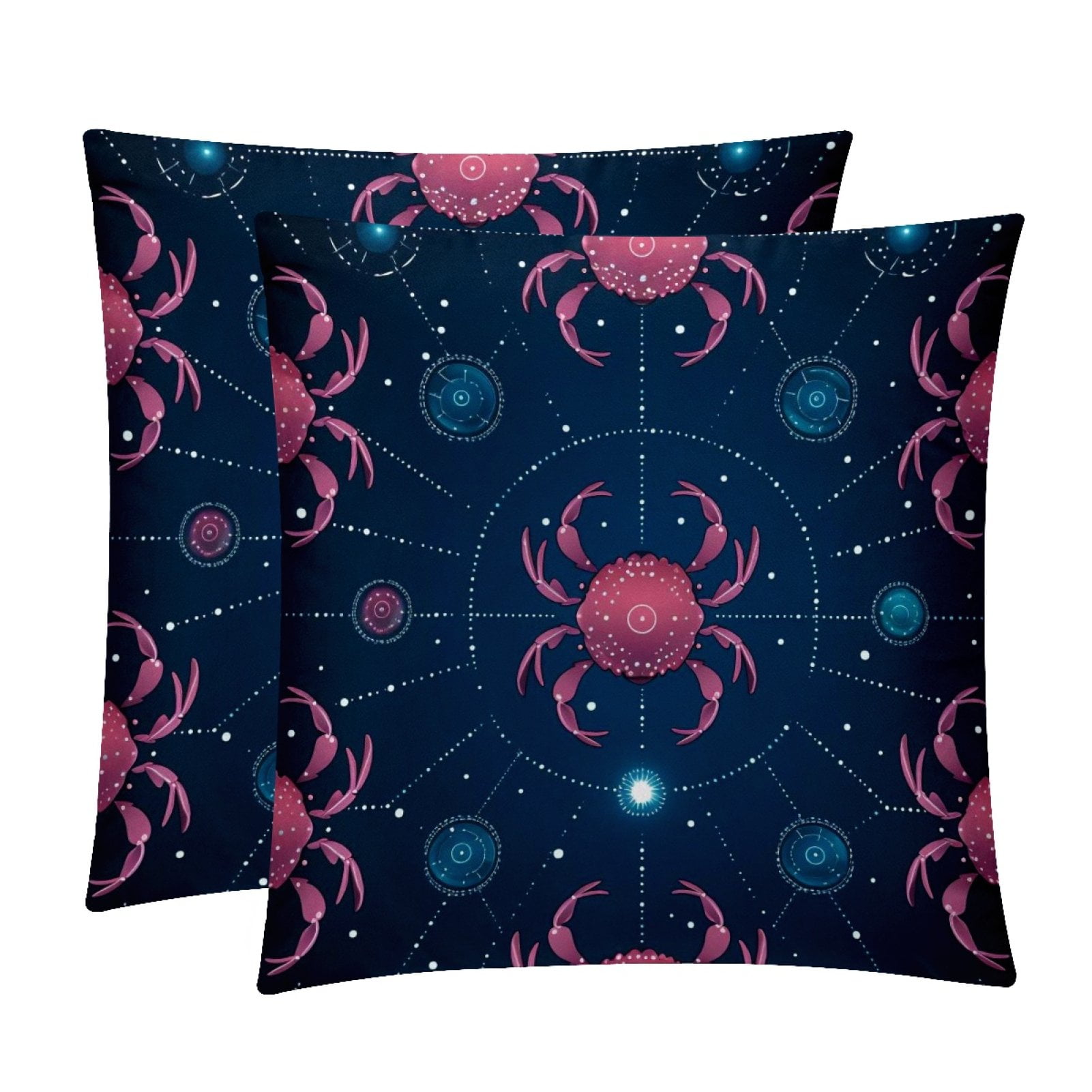 Constellation Chair Pillow Covers Set with Velvet Material, Unique ...