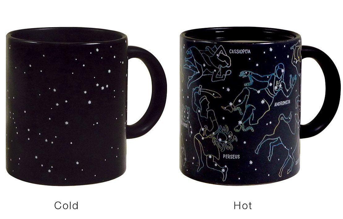 Constellation Color Changing Coffee & Beverage Heat Sensitive Mug ...