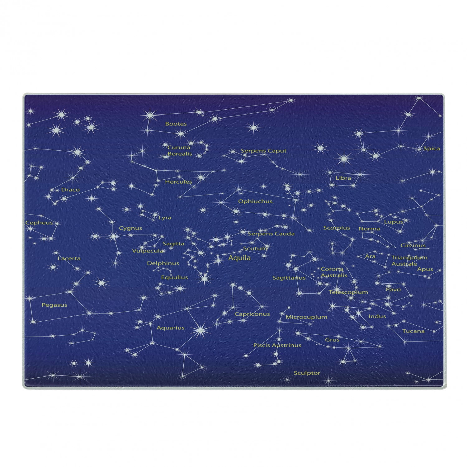 Constellation Cutting Board, Astronomy Science Names of Stars Zodiac ...
