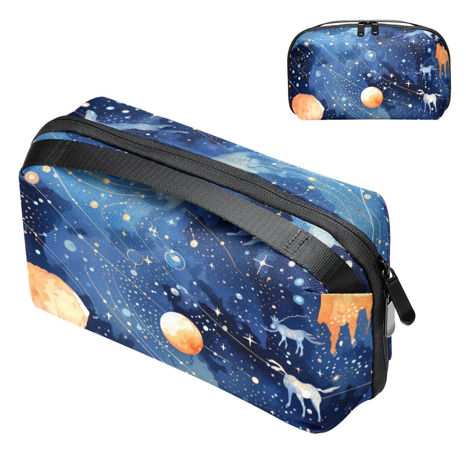 Constellation Electronic Organizer Travel Case, Waterproof Oxford Cloth Storage Pouch Bag, Box ...