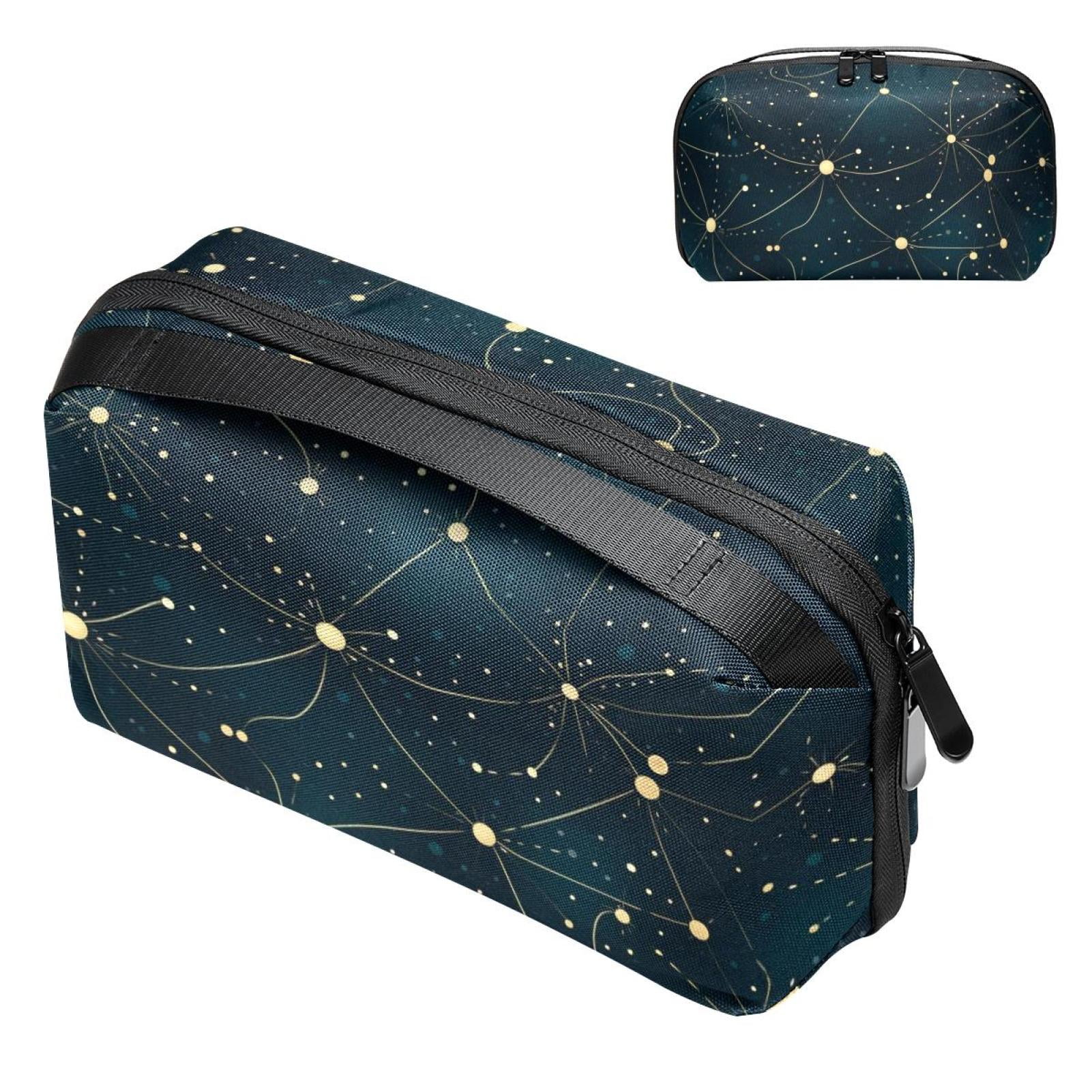 Constellation Electronic Organizer Travel Case, Waterproof Oxford Cloth Storage Pouch Bag, Box ...