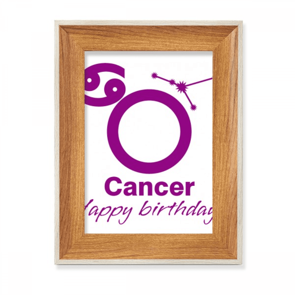 Constellation Fate Birthday Celebration Cancer Desktop Wooden Photo ...