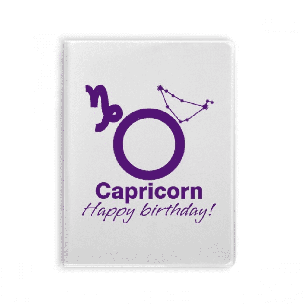 Constellation Fate Birthday Celebration Capricorn Notebook Gum Cover ...