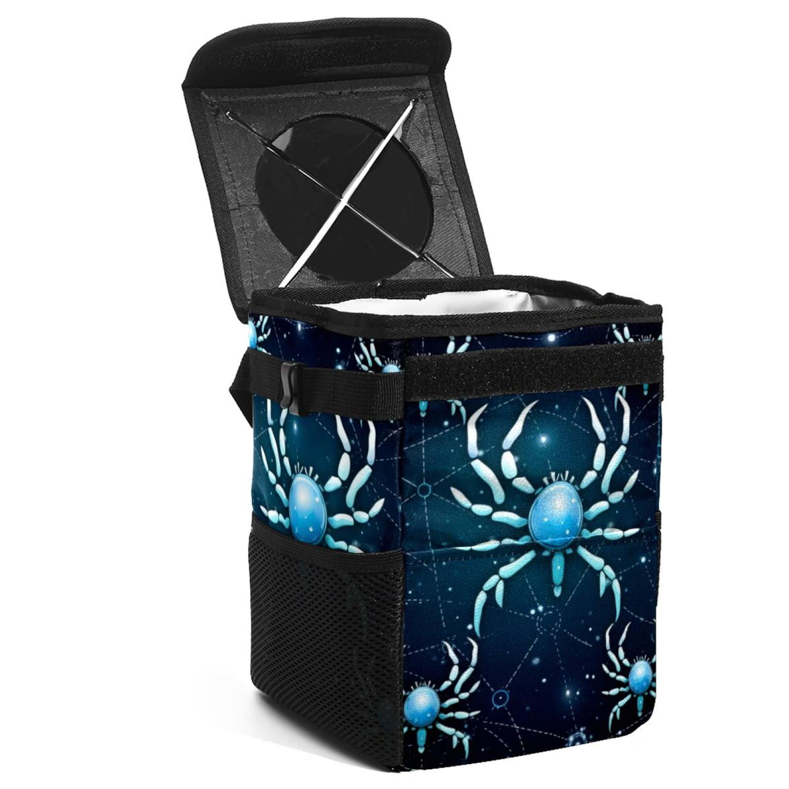 Constellation Foldable Car Trash Can with Lid - Leak-proof Hanging ...