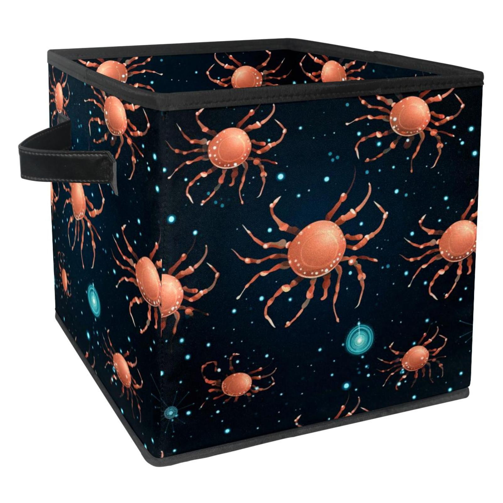 Constellation Foldable Organizer Bins with Handle, 10.8"x10.5"x10.6 ...