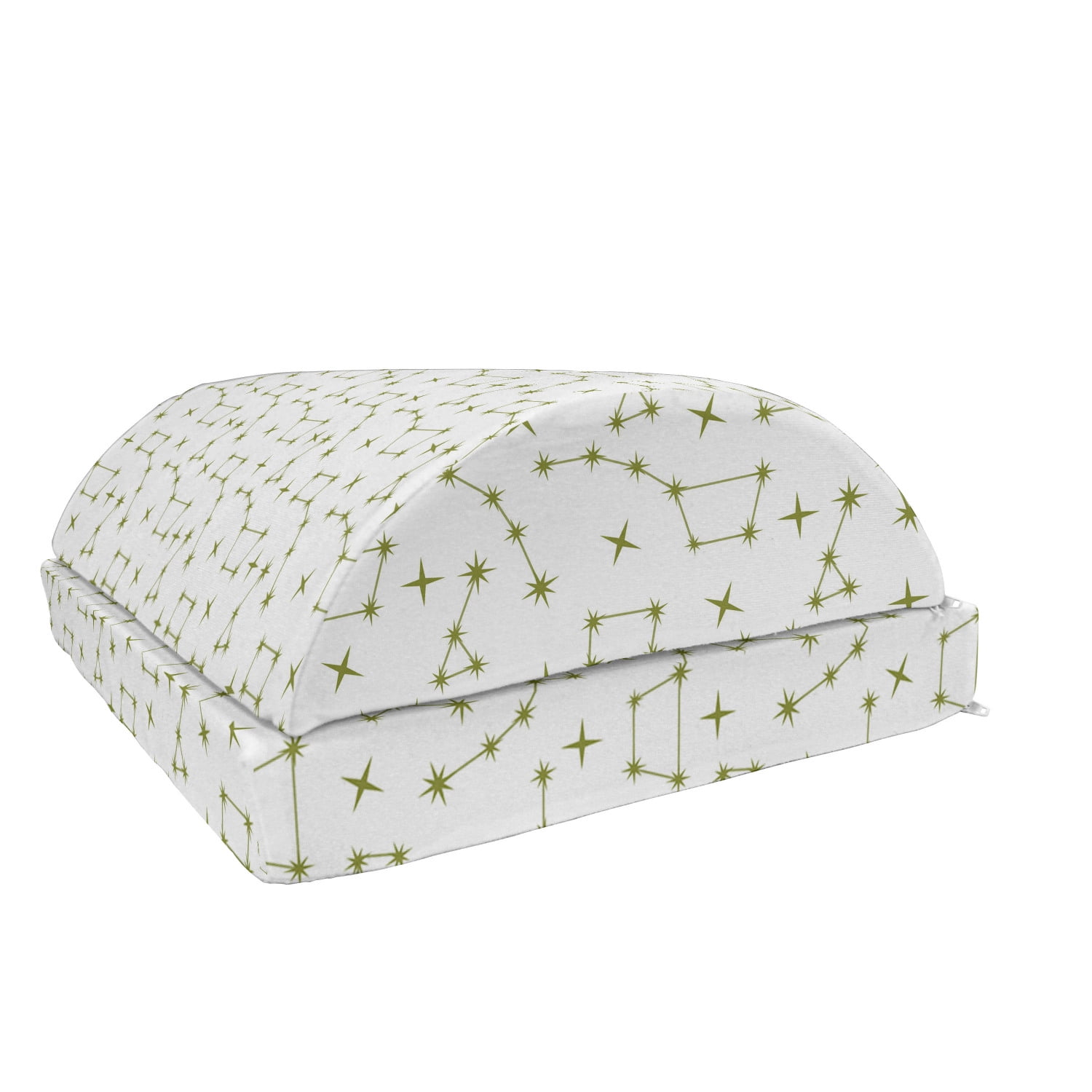 Constellation Foot Rest, Continuous Astronomy Themed Pattern with Stars ...