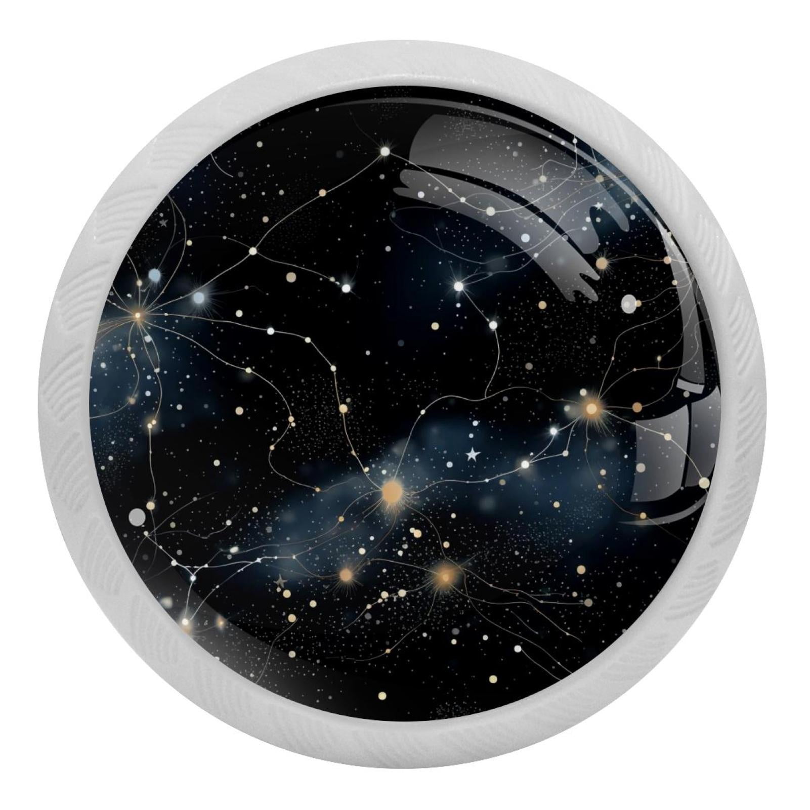 Constellation Glow-in-the-Dark Cabinet Knobs: Fluorescent Drawer Pulls ...