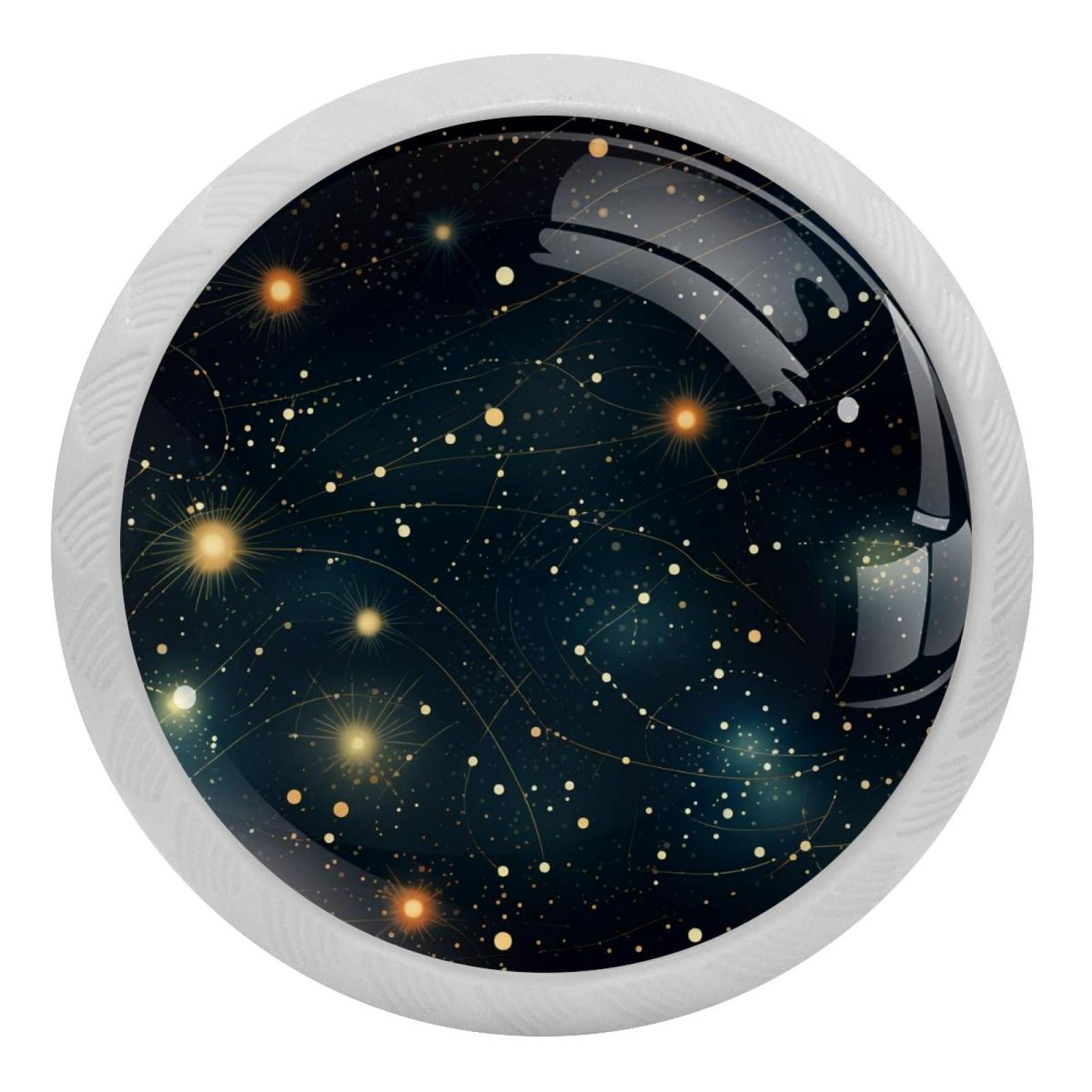 Constellation Glow-in-the-Dark Fluorescent Drawer Pulls with Screws ...