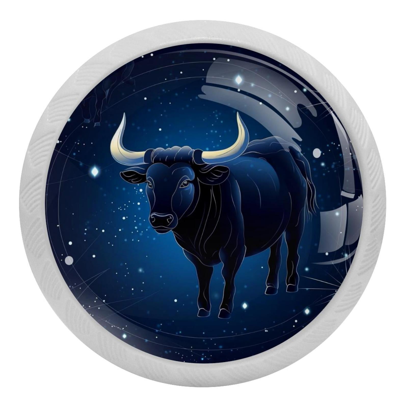 Constellation Glow-in-the-Dark Round Cabinet Knobs - Fluorescent Drawer ...