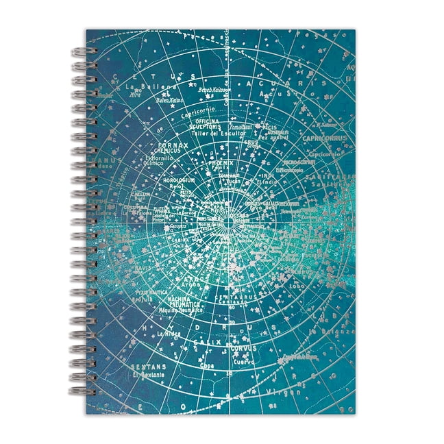 Constellation Grid 7 X 10 Wire-O Journal, (Hardcover) - Walmart.com