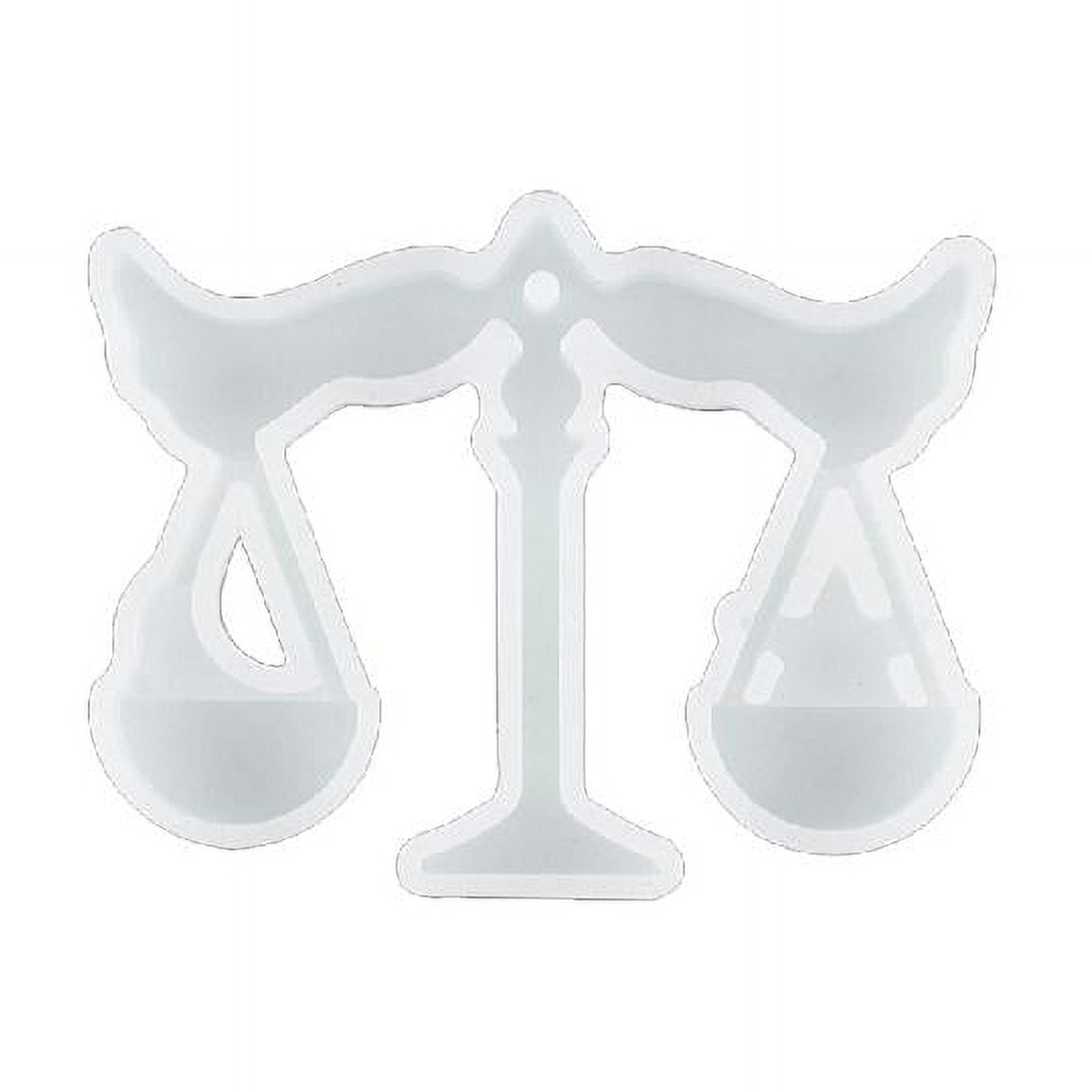 Constellation Keychain Resin Mold DIY Crafts Pendant Silicone Mould ...