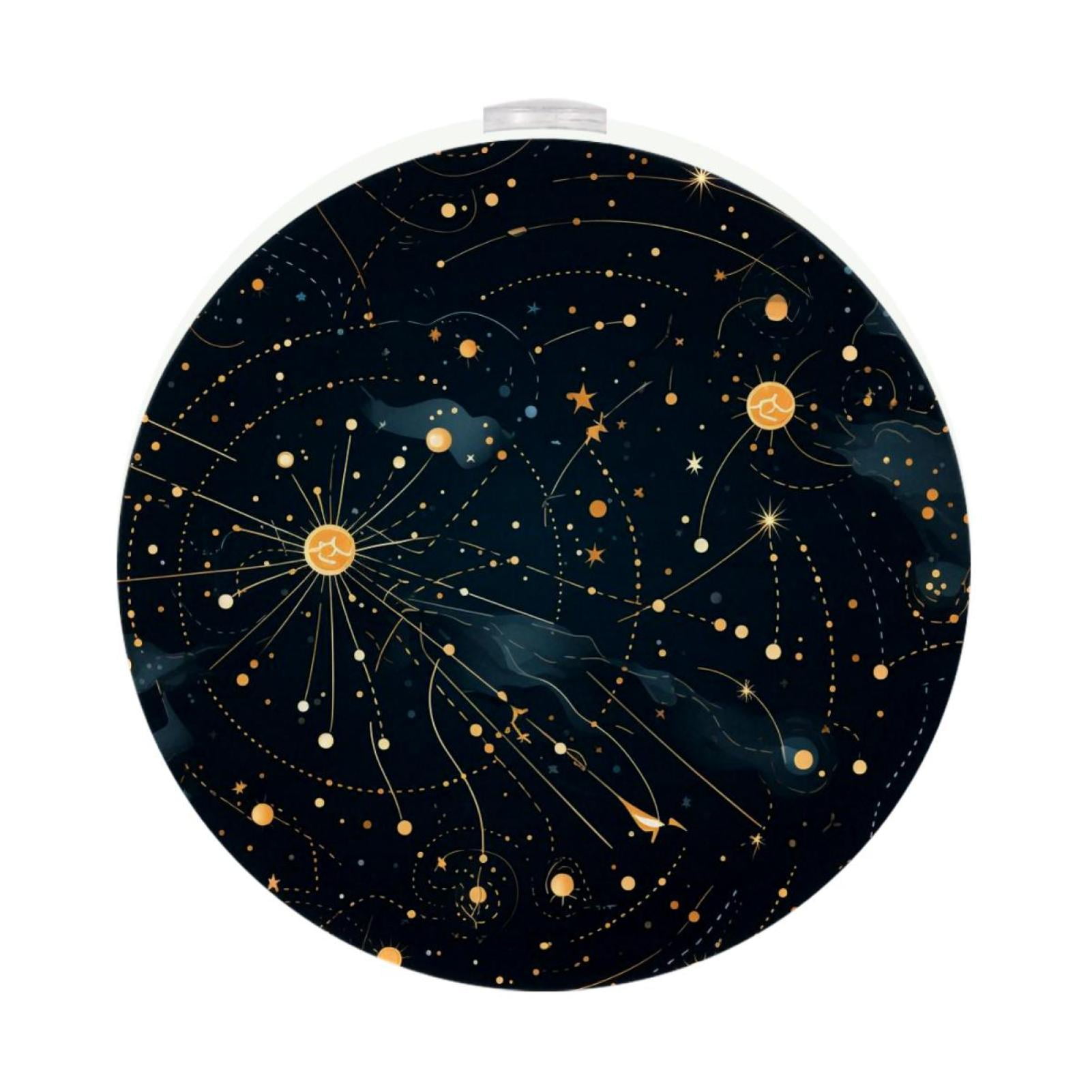 Constellation LED Round Night Light-2PCS: Compact and Energy-Efficient ...