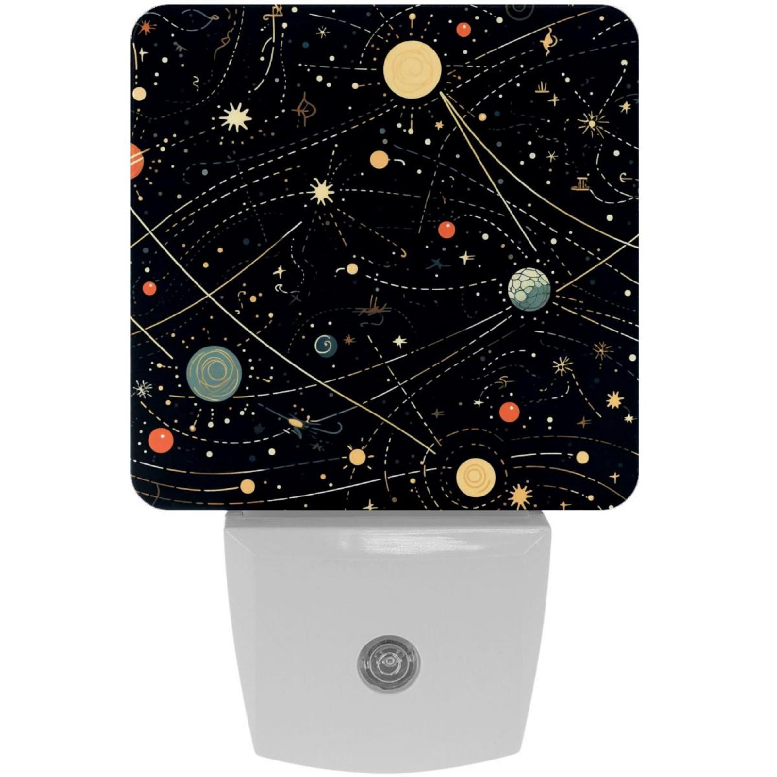 Constellation LED Square Night Lights - Modern and Versatile Plug-in ...