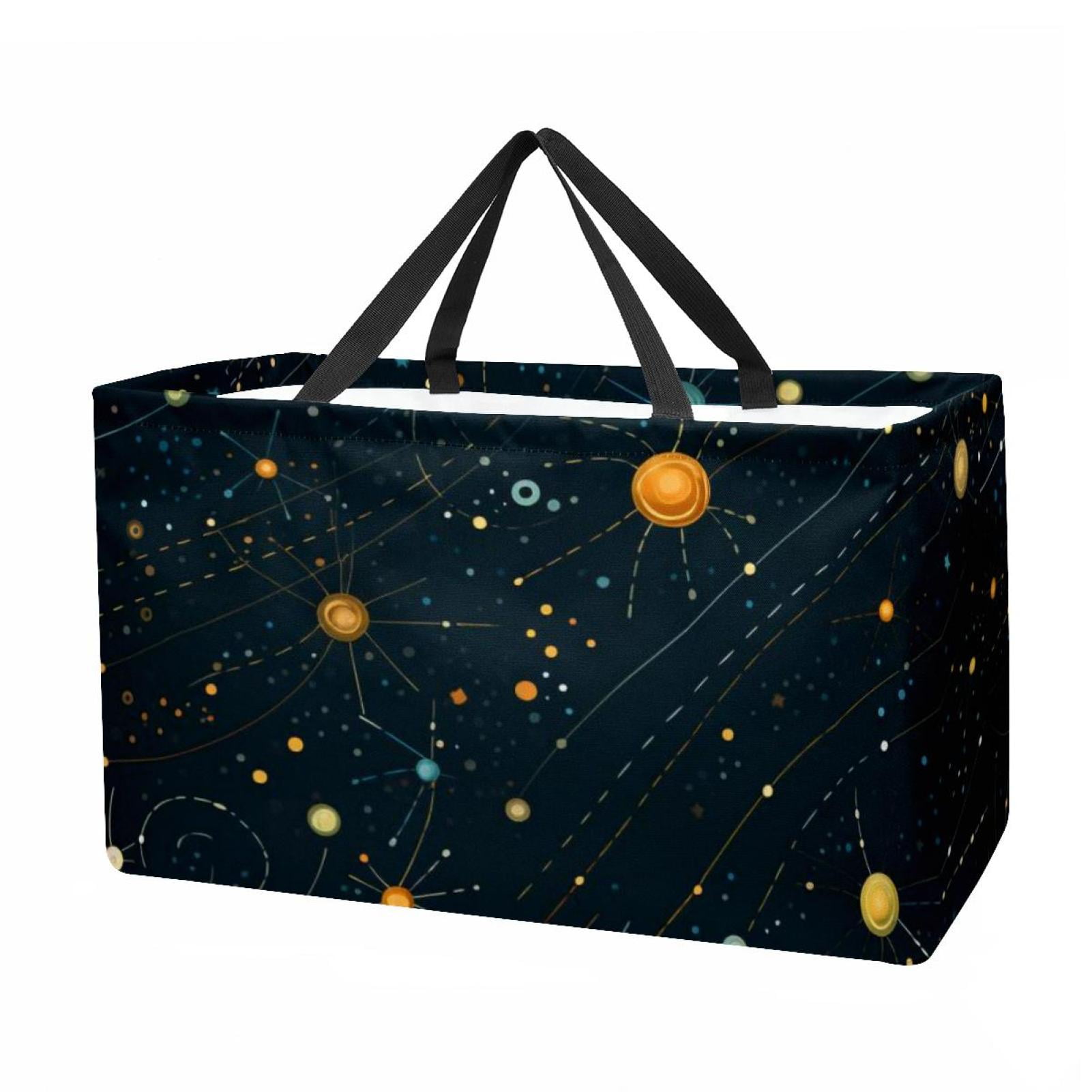 Constellation Large Foldable Oxford Cloth Cube Organizer Tote Bag Toy ...