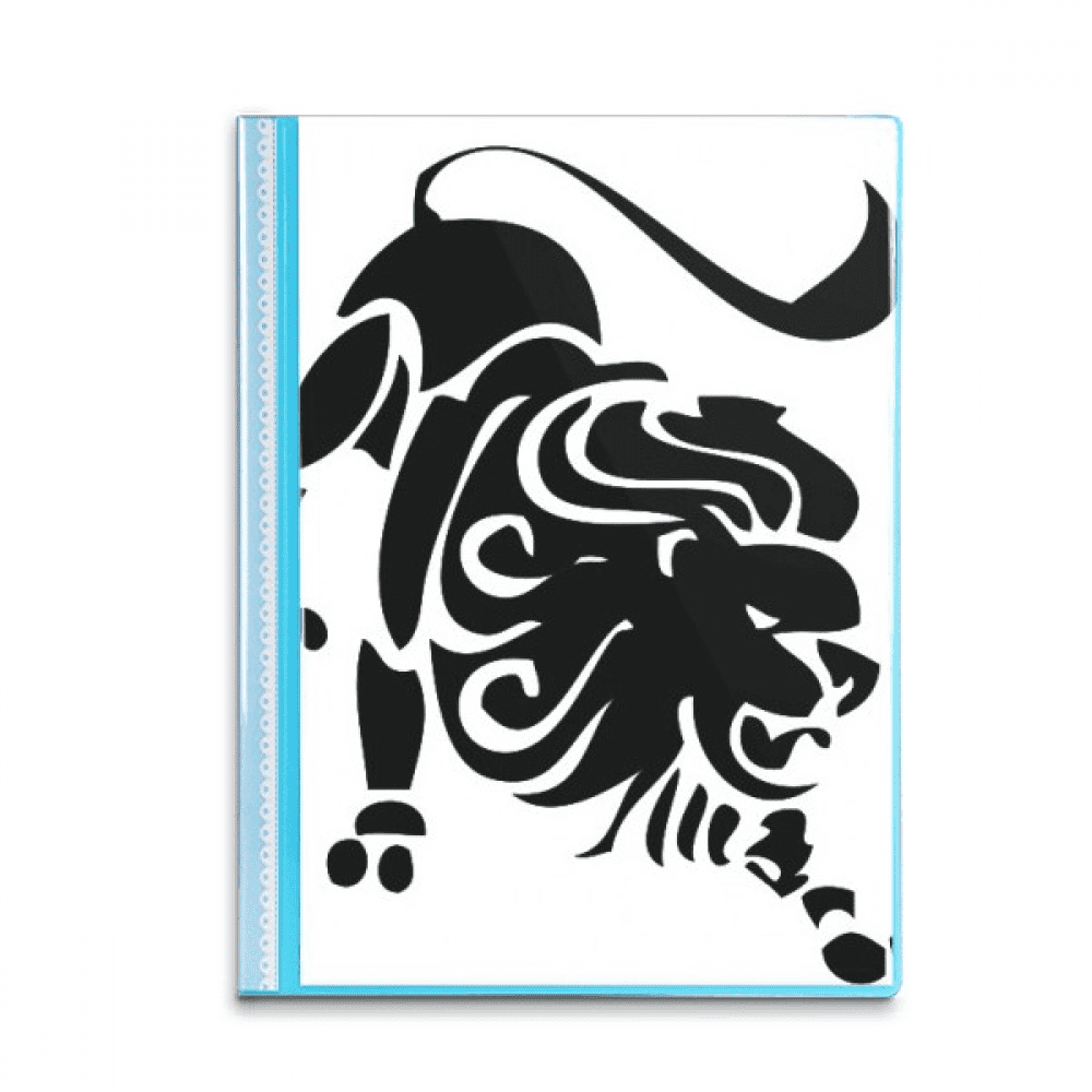 Constellation Leo Zodiac Sign Book Sheet Protectors Portfolio Binder ...