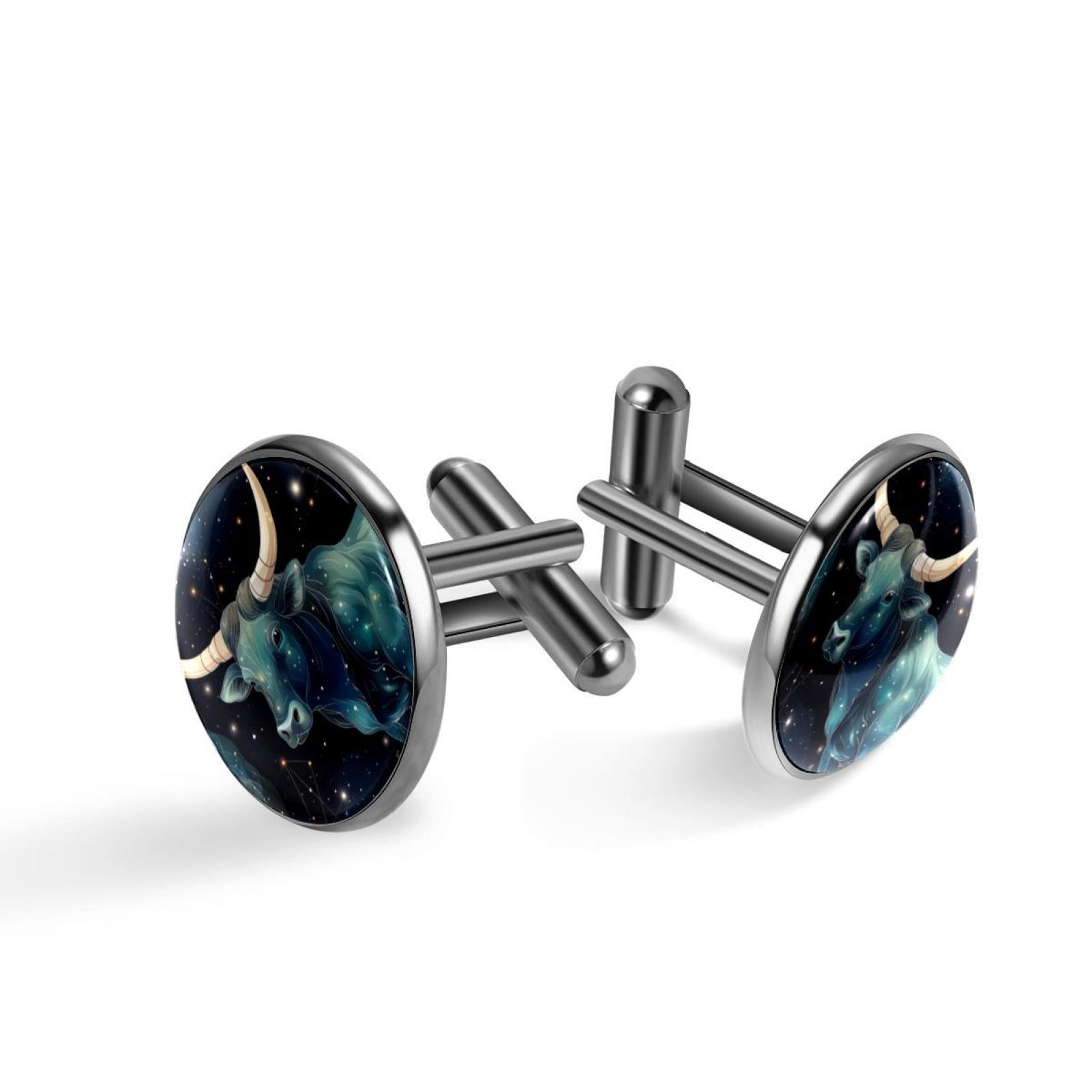 Constellation Men's Cufflinks Set for Formal Attire, Made of Stainless ...
