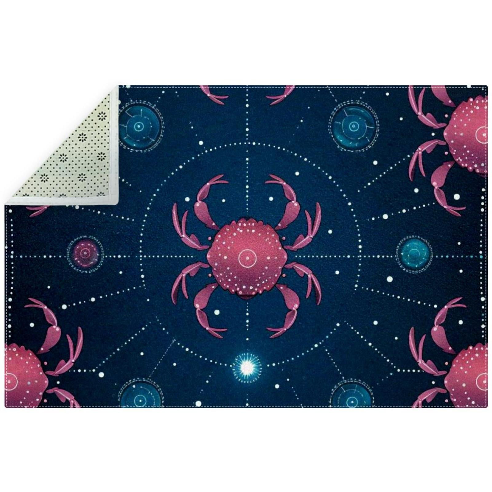 Constellation Polyester Indoor Carpet, Right-Angle Floor Mat for Home ...