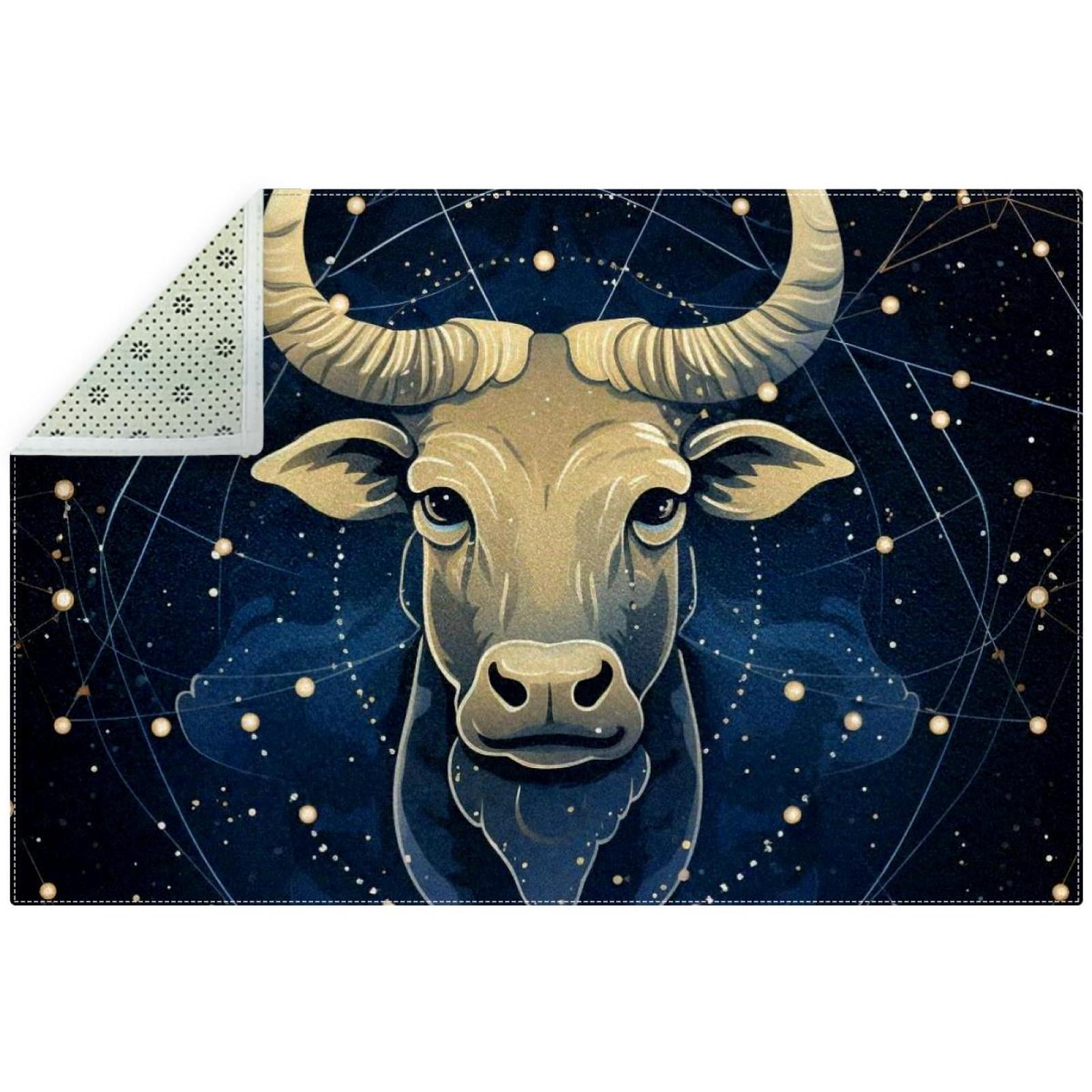 Constellation Polyester Indoor Carpet, Right-Angle Floor Mat for Home ...