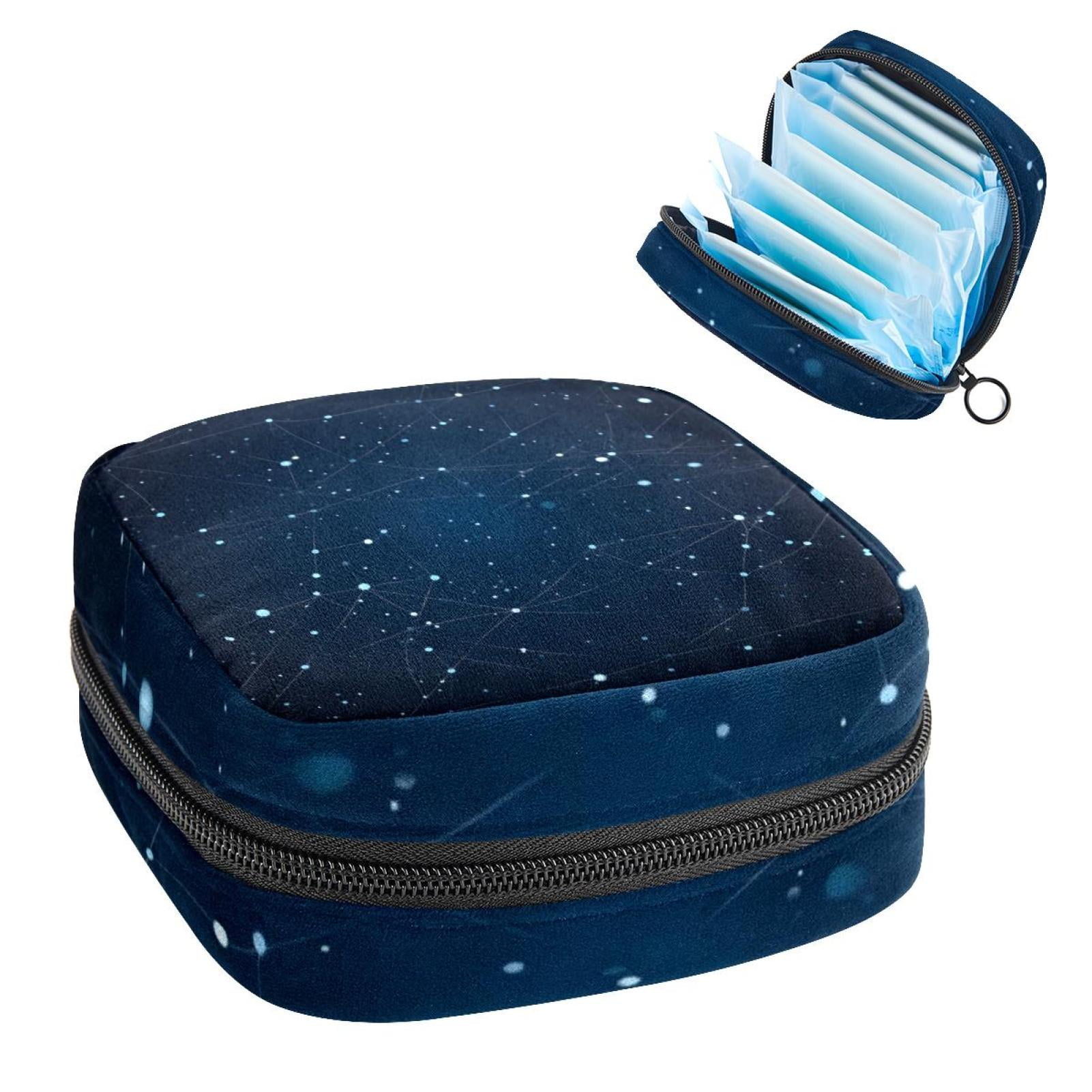 Constellation Sanitary Napkin Bag Period Pouch Travel Organizer Zipper ...