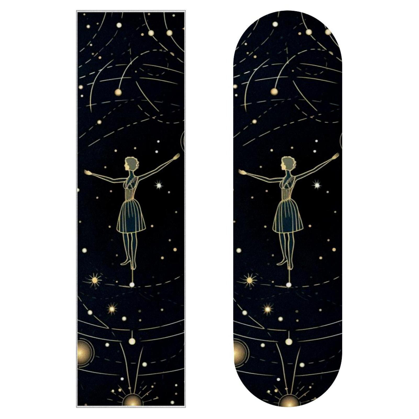 Constellation Skateboard Grip Tape Stickers Pack of Two - Emery Surface ...
