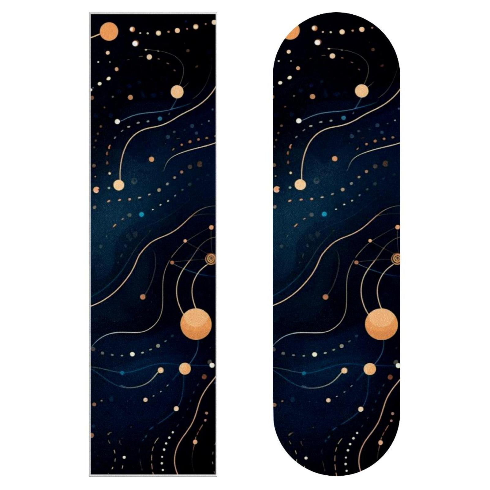 Constellation Skateboard Stickers Pack of Two Emery PVC 8.8x32.6in/22 ...