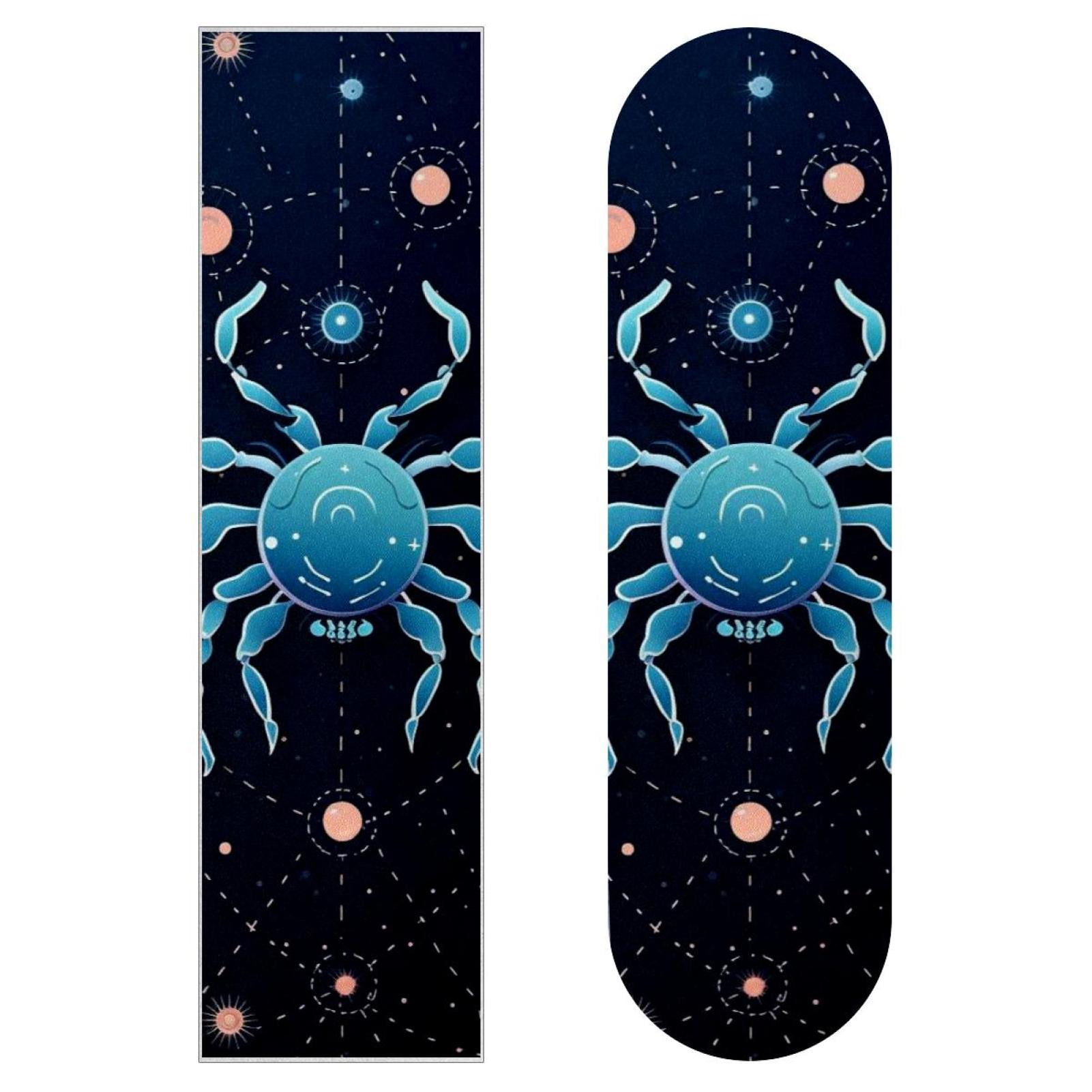 Constellation Skateboard Stickers Pack of Two Emery PVC 8.8x32.6in/22 ...