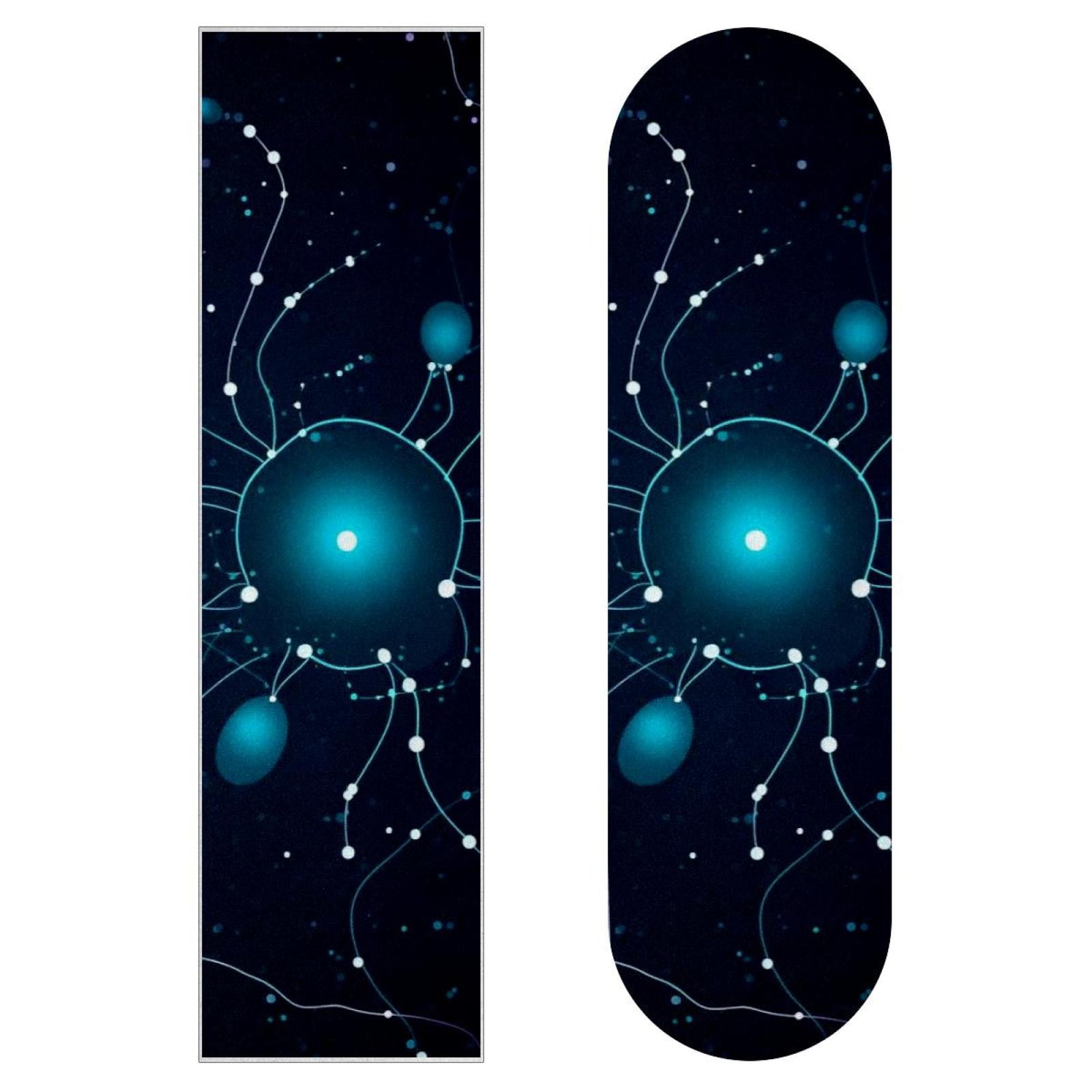 Constellation Skateboard Stickers Pack of Two, Emery Surface PVC Back ...