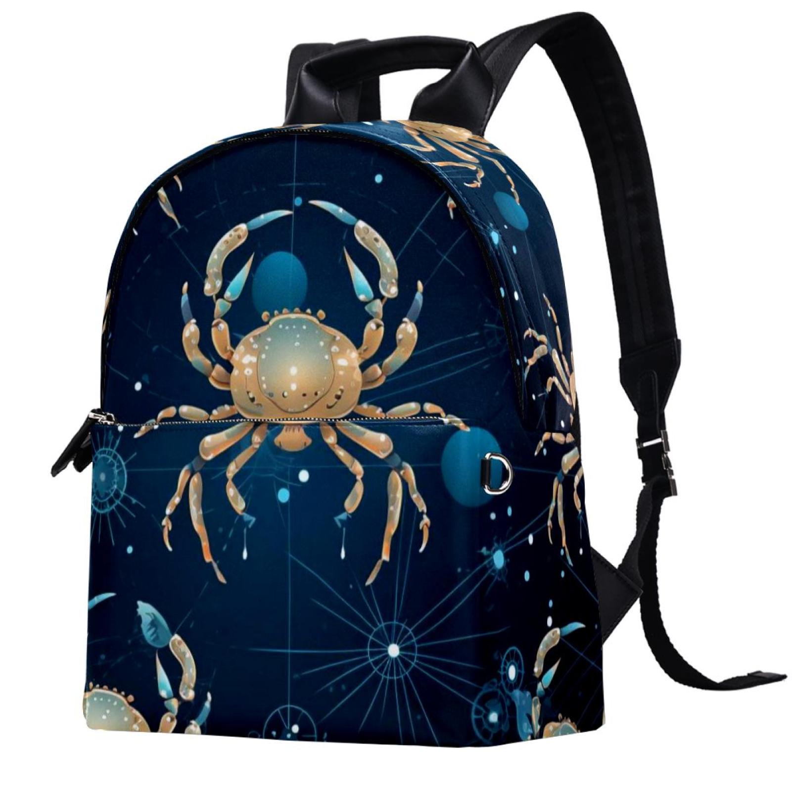 Constellation Stylish Leather Airport Teacher Beach Backpack for Men ...