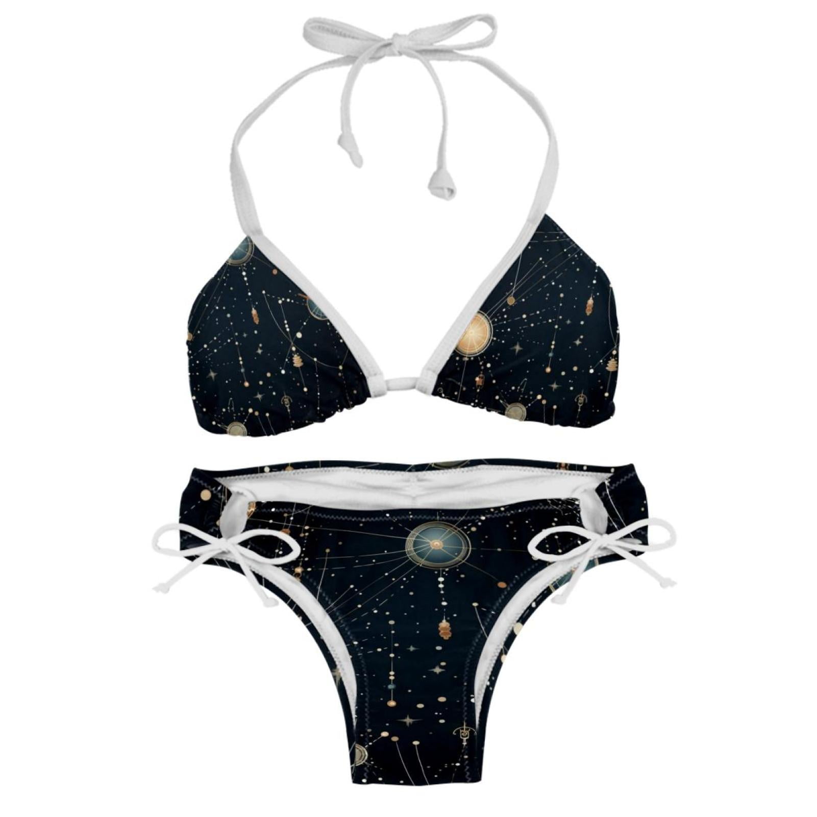 Constellation Swimming Suit Bikini Set Bikinis, Detachable Sponge ...
