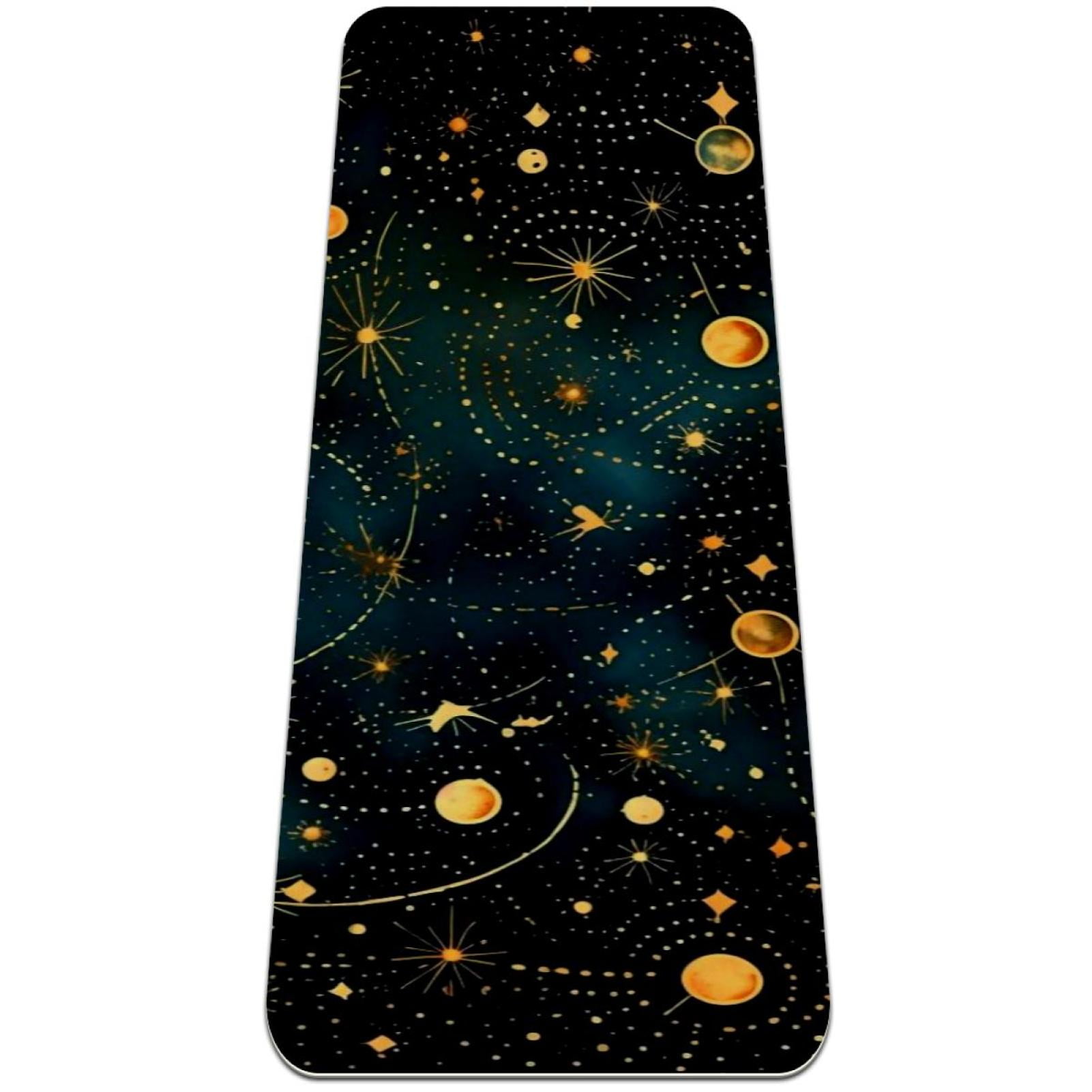 Constellation TPE Yoga Mat for Enhanced Grip and Support - Exercise Mat for Home Workouts and ...