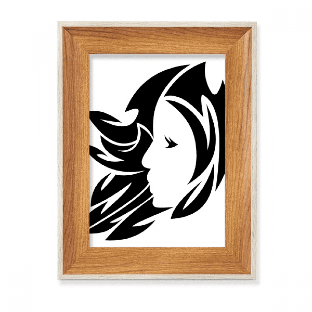 Constellation Virgo Zodiac Symbol Desktop Wooden Photo Frame Display ...