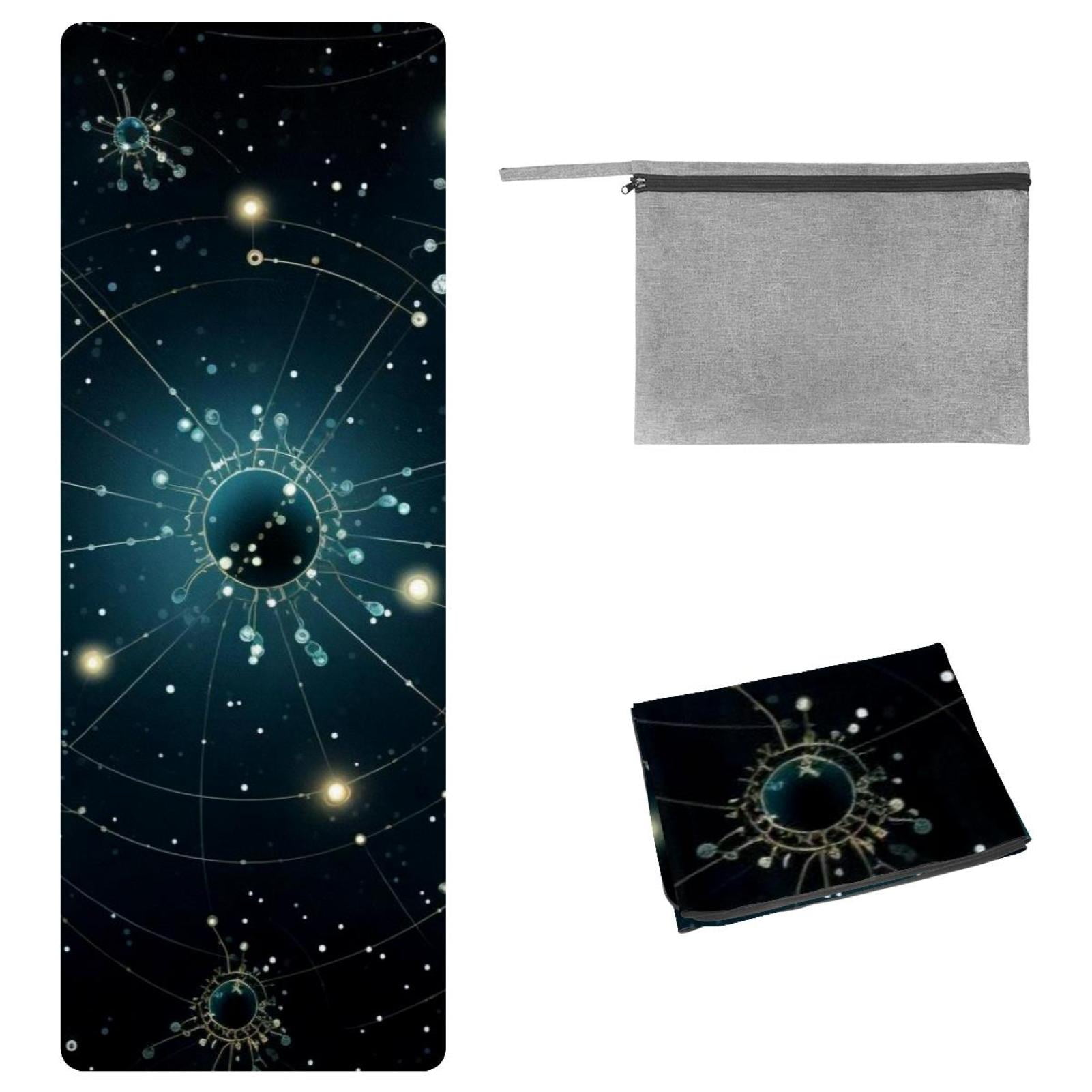 Constellation Yoga Towel with Storage Bag, 72.8"x26.8" - Suitable for ...