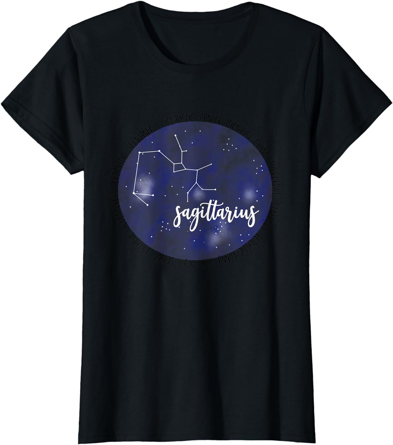 Constellation Zodiac Sign Sagittarian Traits Sagittarius T-Shirt ...