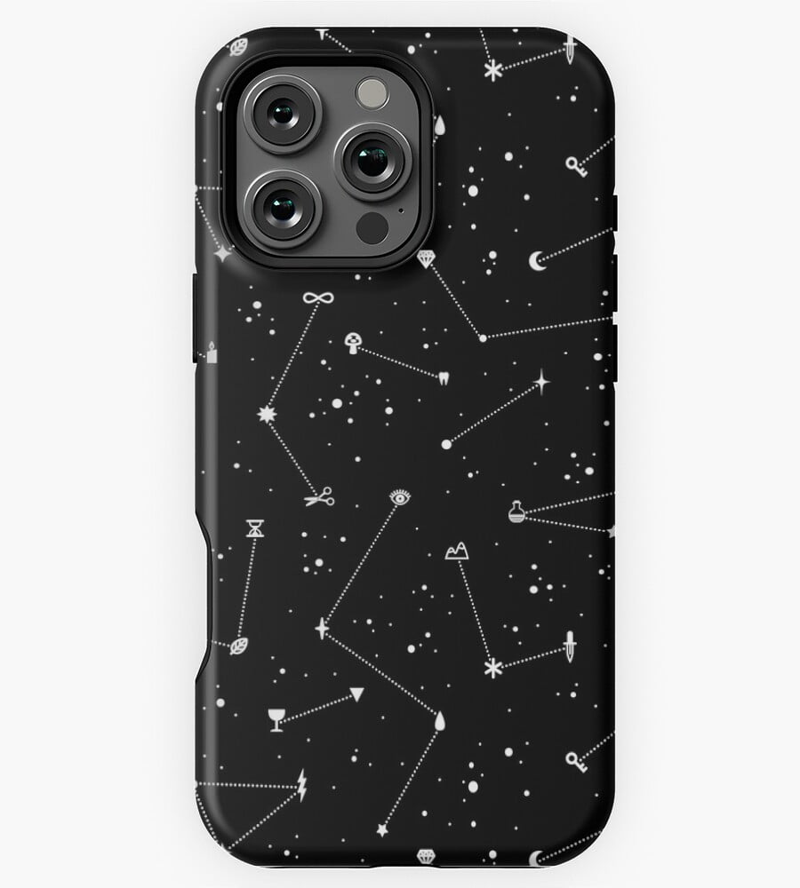 Constellations Black GA5886 Phone Case for iPhone 11 to 17 Pro Max ...