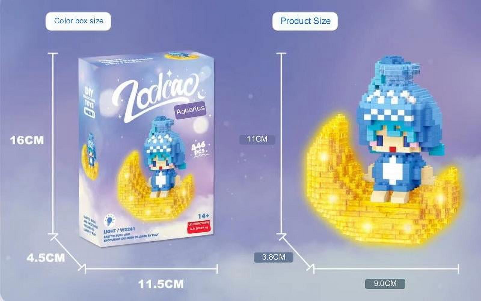 Constellations Block Set, Mini Building Blocks Toys for 6+ Teens Gift ...