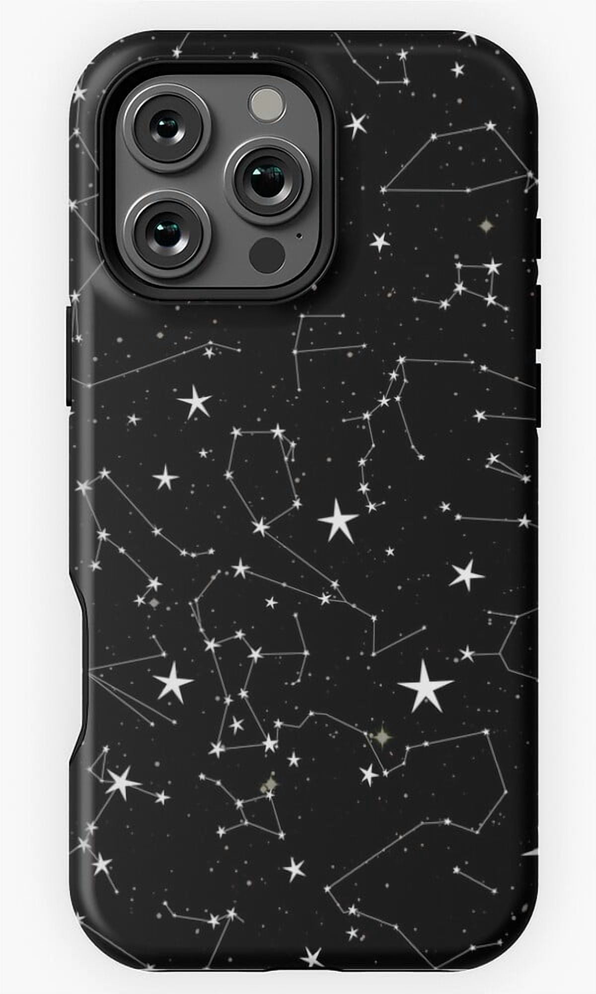 Constellations Night Sky Star Map Print Phone Case for iPhone 11 12 13 ...