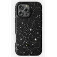 Constellations Night Sky Star Map Print Phone Case for iPhone 11 12 13 ...