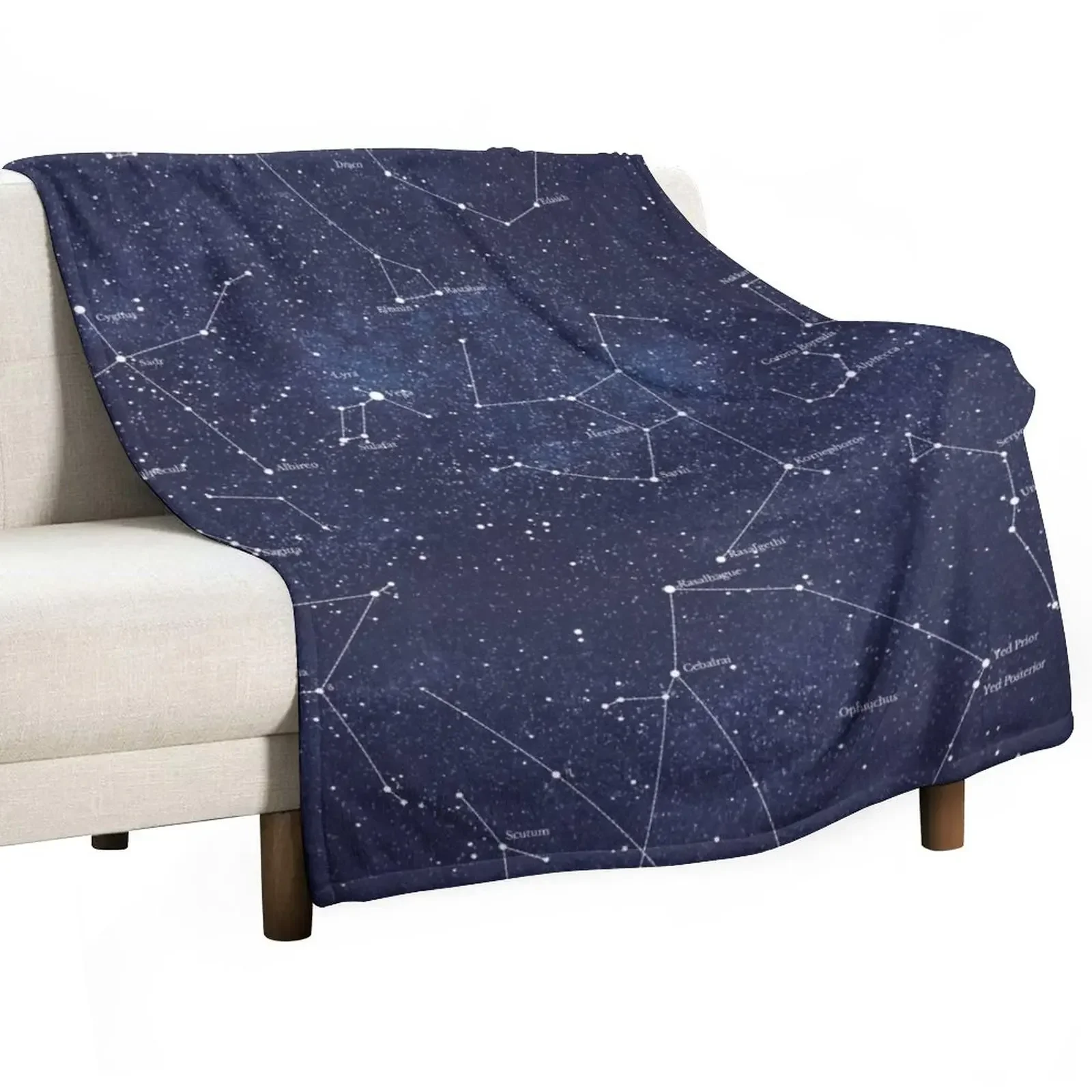 Constellations Throw Blanket warm for winter Decorative Sofa Blankets ...