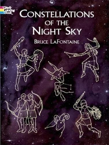 Pre-Owned Constellations of the Night Sky Coloring Book Dover Space ...