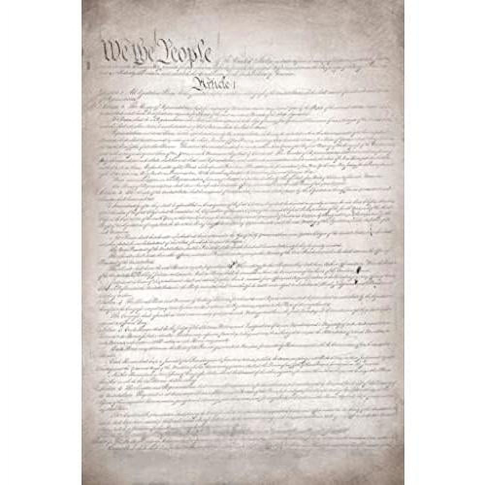Constitution Of The United States America Historical Document ...